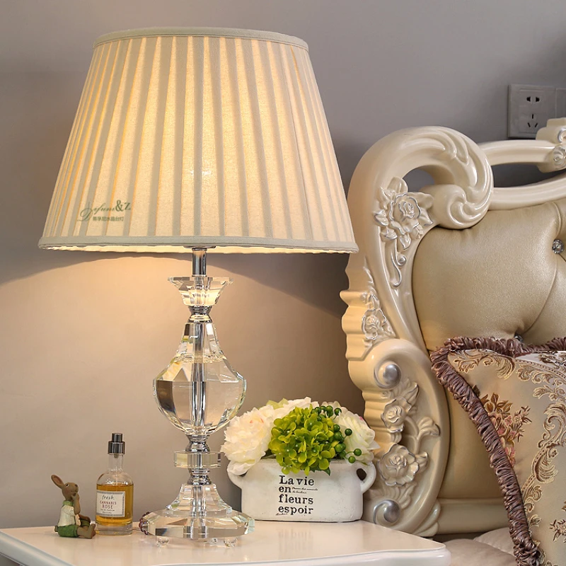 Free-Shipping-Modern-Simple-Style-Crystal-Table-Lamp-Hotel-Beside-Lamp ...