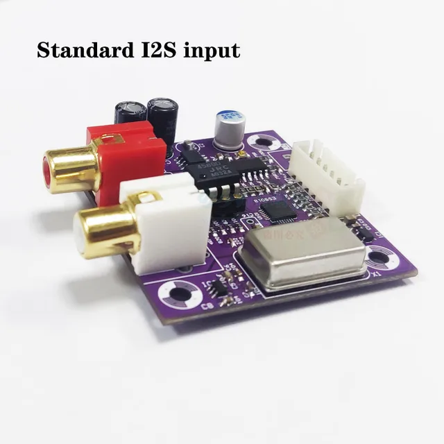 ES9018K2M Expansion Board I2S HiFi DAC Digital Audio Sound Card Decode Board Encoder For ...