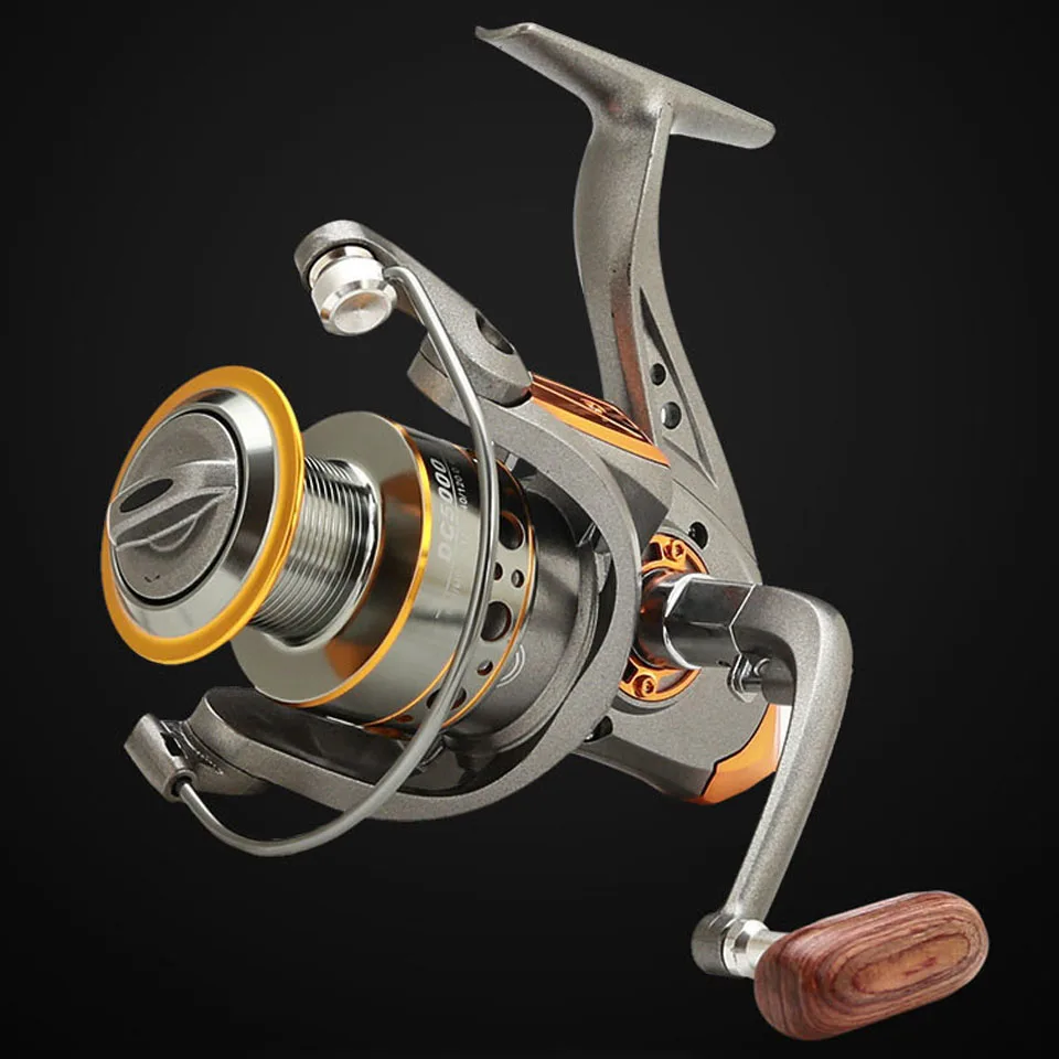 Walk Fish Fishing Reel Dc1000-7000 No Gap Metal Spool Max Drag 10kg ...