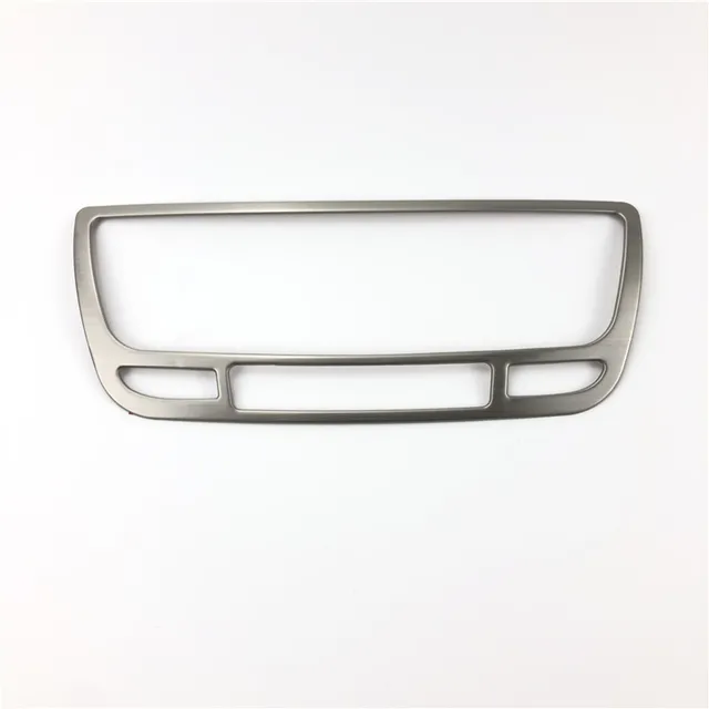 stainless steel Car center console control panel cover trim For buick ...