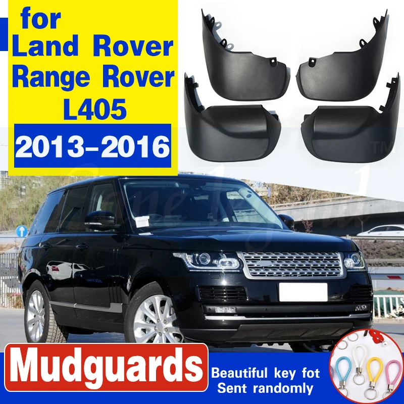FRONT & REAR MUD FLAP FLAPS FIT FOR LANDROVER RANGE ROVER L405 2013 ...