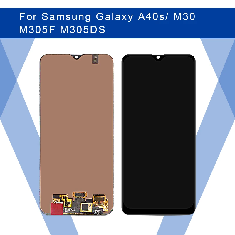 For SAMSUNG Galaxy A40s/ M30 m305F m305DS LCD AMOLED Display Screen ...