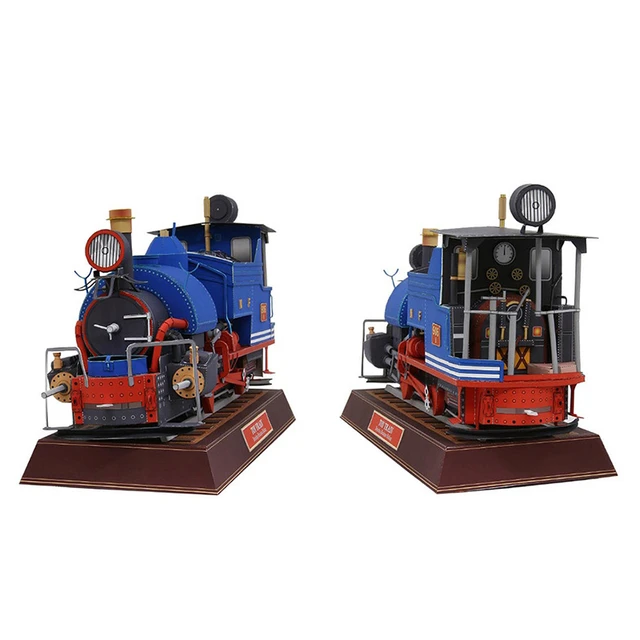 Papercraft Steam Train