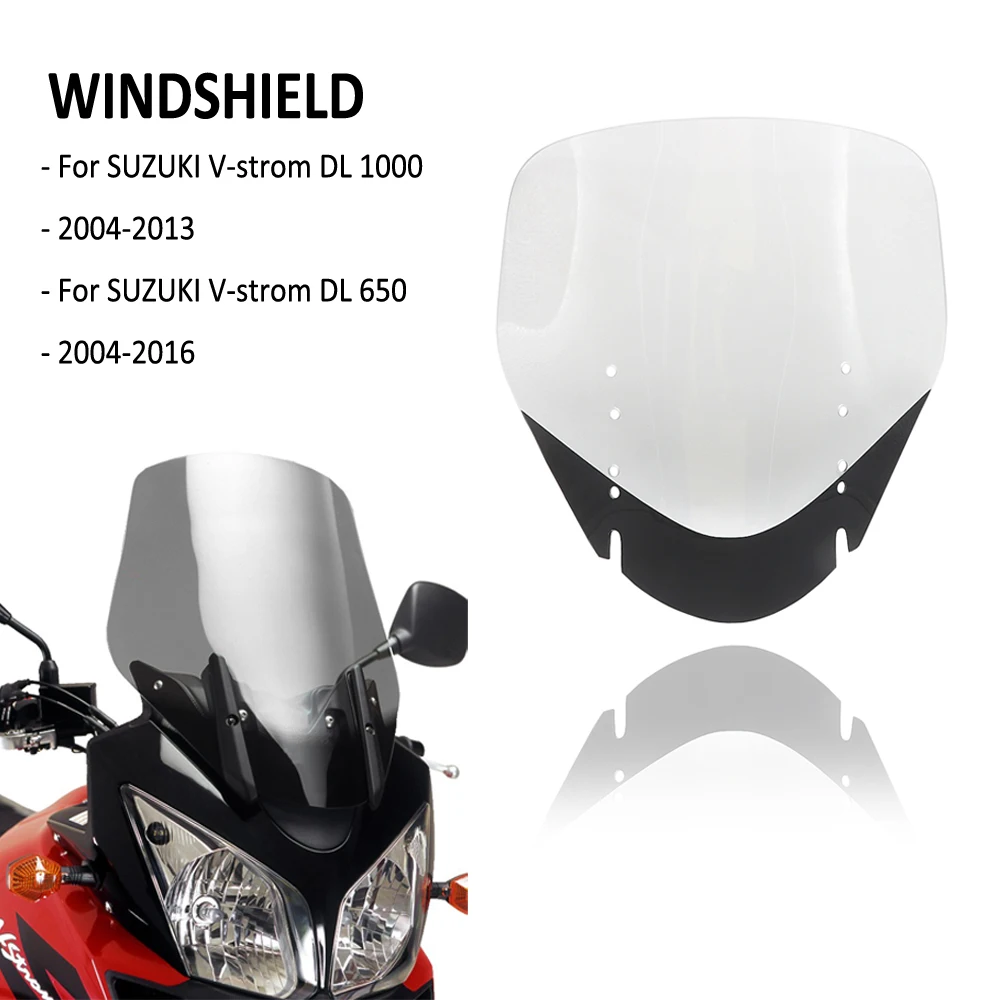 DL650-DL1000-NEW-Motorcycle-Windscreen-Windshield-Wind-Deflector ...