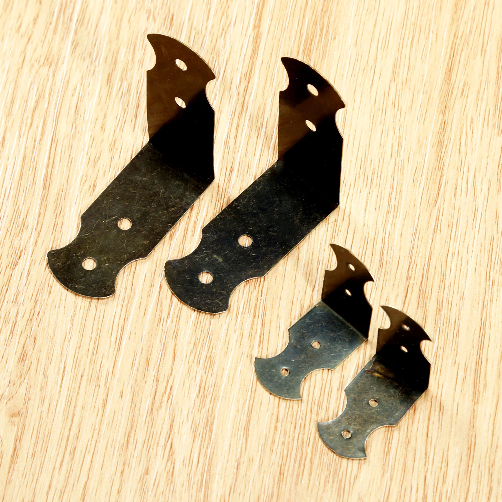 12/4pcs Decorative Corner Protectors Retro Luggage Box Corners Iron ...