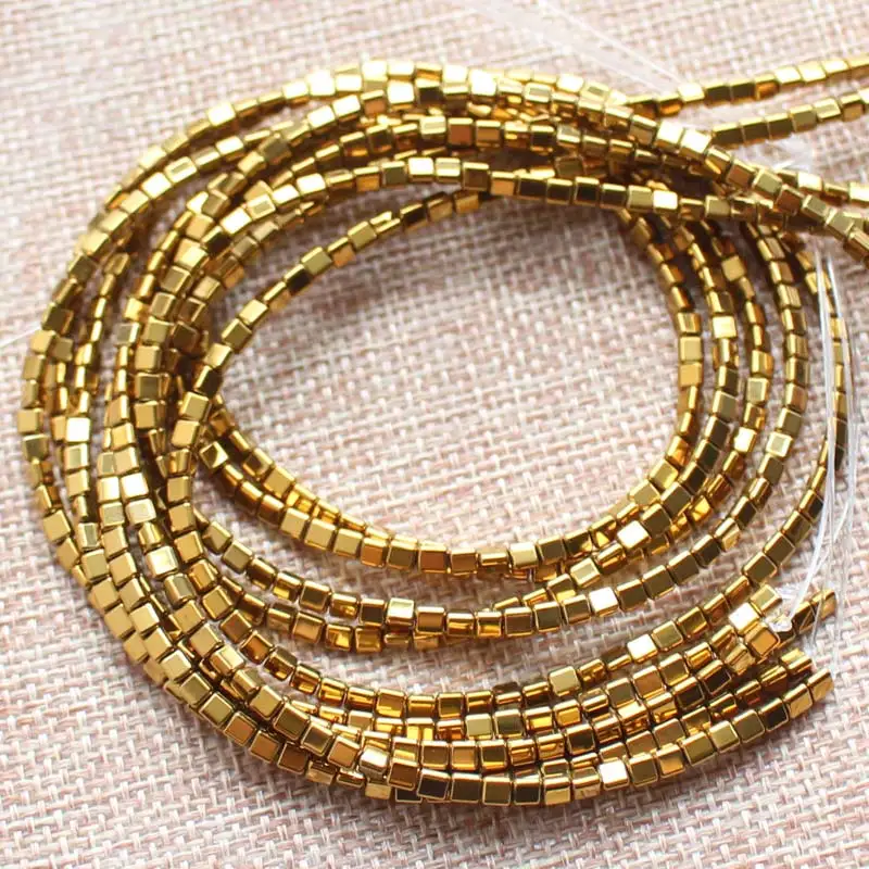 Triangle Beads | Jewelry Making | Pyrite - Wholesale 3mmplated Beads ...