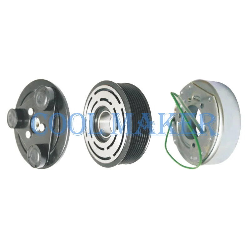 Tm16 Auto Air Conditioner Compressor Clutch Pulley Set 8pk 24v - A/c ...