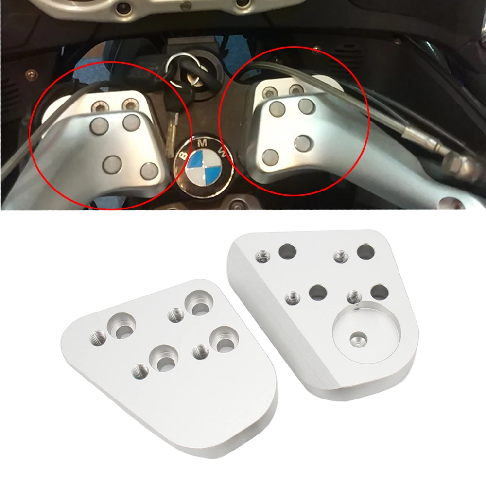 Silver-Handlebar-Riser-For-BMW-R1200RT-R1150RT-R1100RT-R1100R-R1150R-R ...