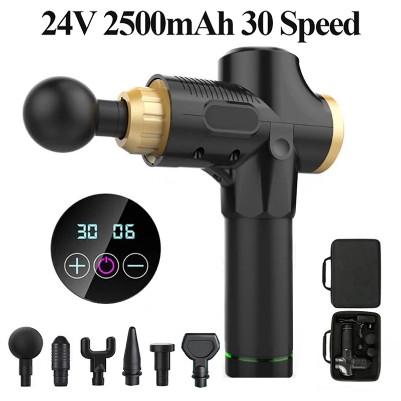 Electric Body Muscles Massage Gun - Gym Accessories, Health & Fitness ...