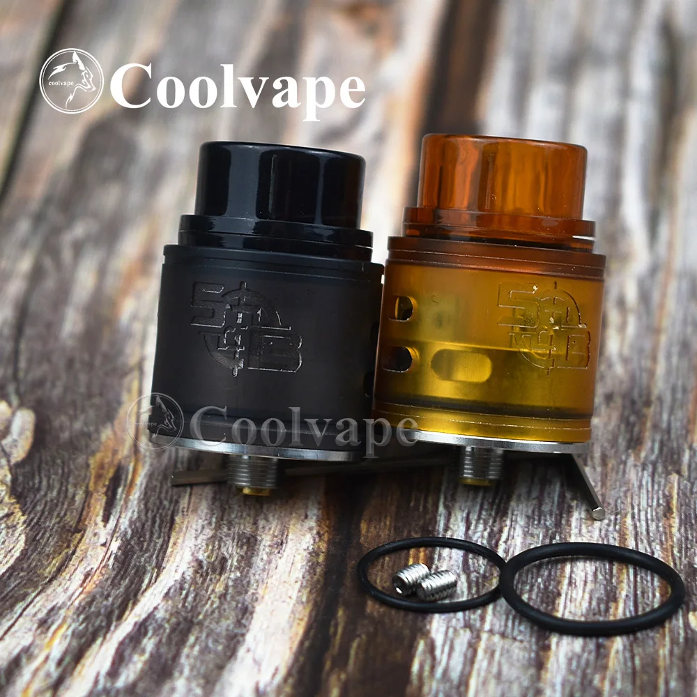 coolvape sob RDA e cigarette atomizer 24mm Adjustable with pin BF ...