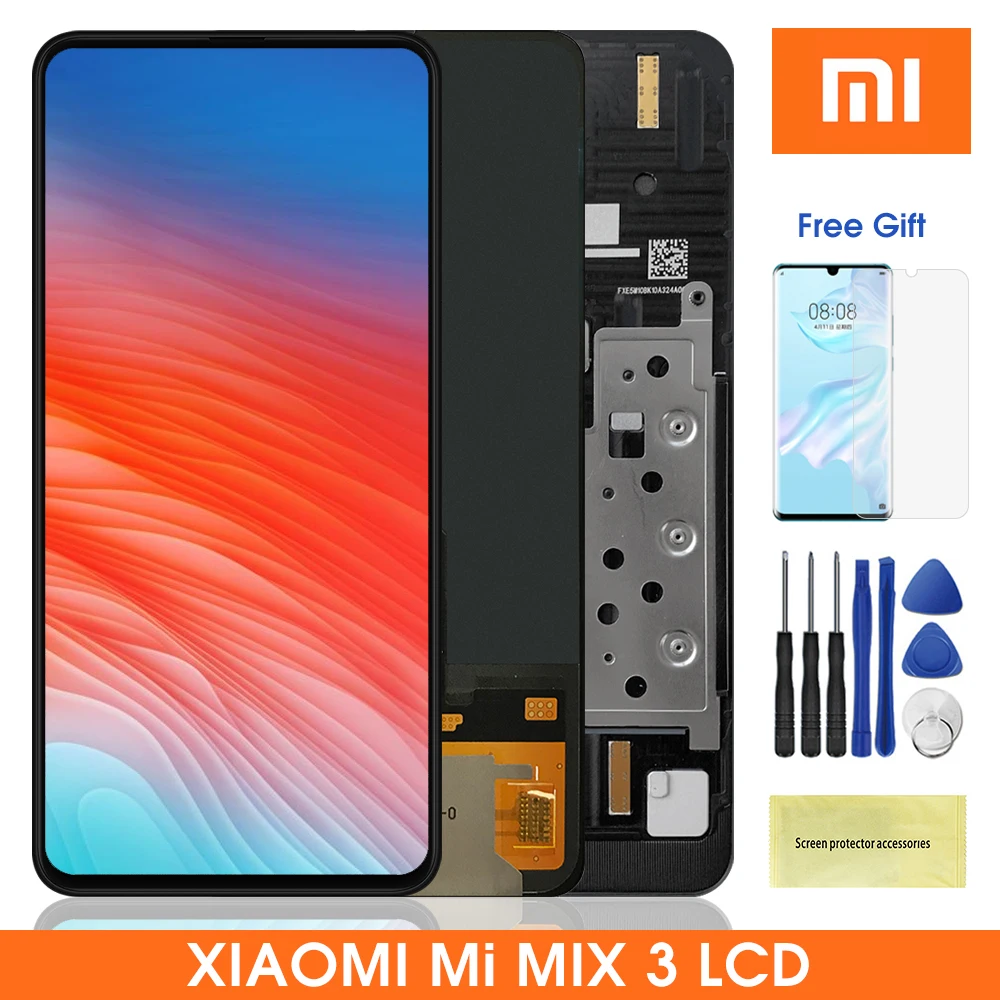 6.4" Mix3 Lcd For Xiaomi Mi Mix 3 LCD Display Touch Screen Digitizer Assembly Replacement For ...