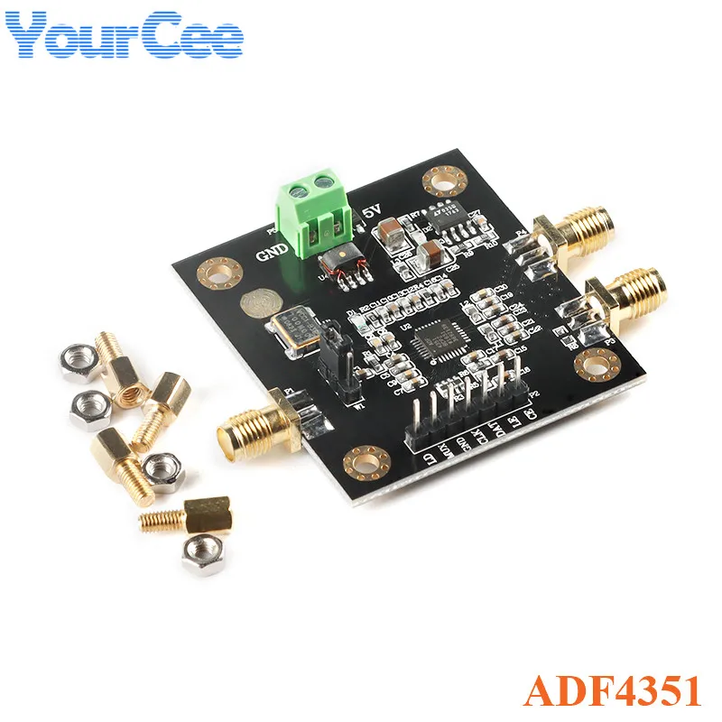 Signal Sources & Conditioning 35MHz-4400MHz RF Signal Generator ADF4351 Module Sweep Frequency ...