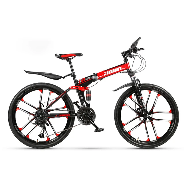 AMIN 27 Speed Variable-Speed Sports Cycling 26 Inch Wheel Mountain Bike ...