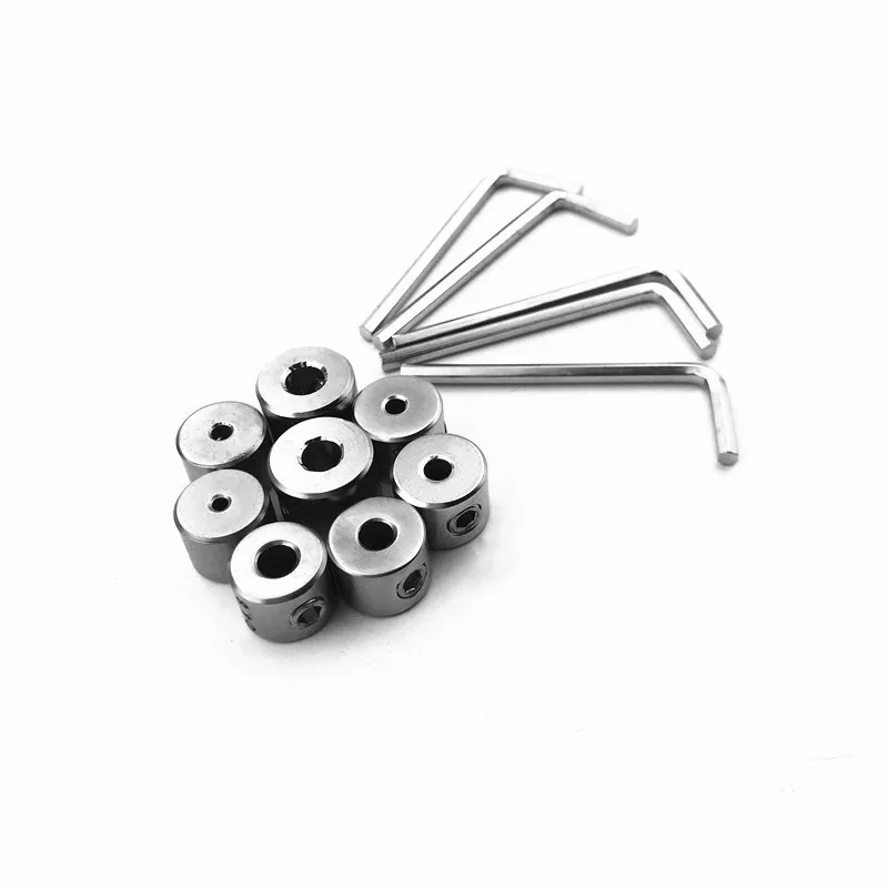 Stainless Steel Drill Stop Collar Set | Stainless Steel Drilling Bit ...