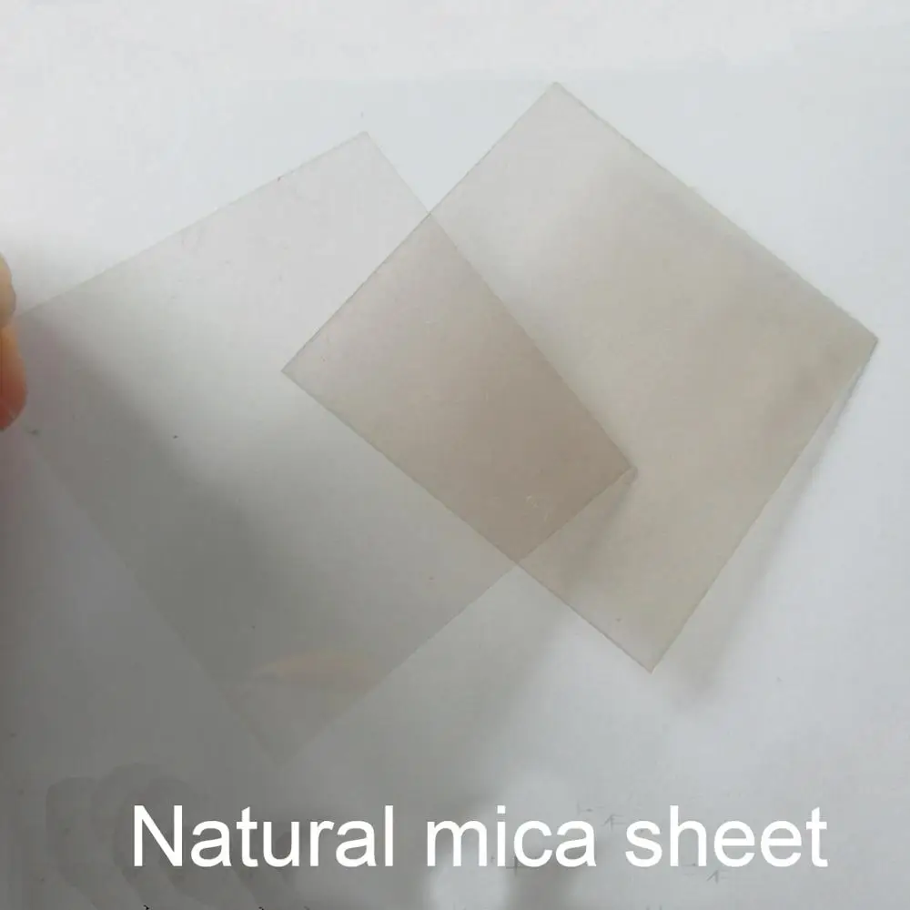 0.1mm 0.07mm 0.025mm 0.2mm Transparent mica plate AFM SEM SPM substrate ...