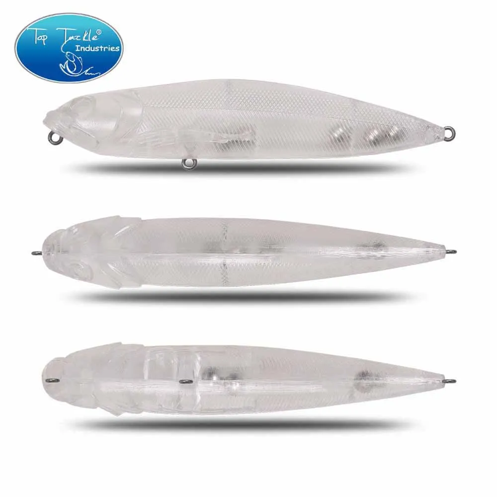 Unpainted-DIY-Floating-Pencil-Fishing-Lure-ABS-Plastic-Bait-Billet-24 ...