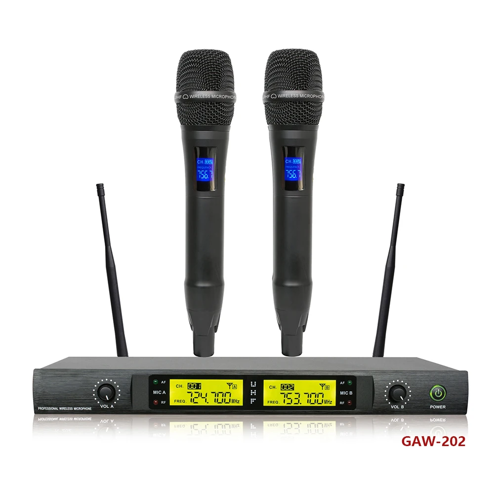 Two Open Mic Microphones