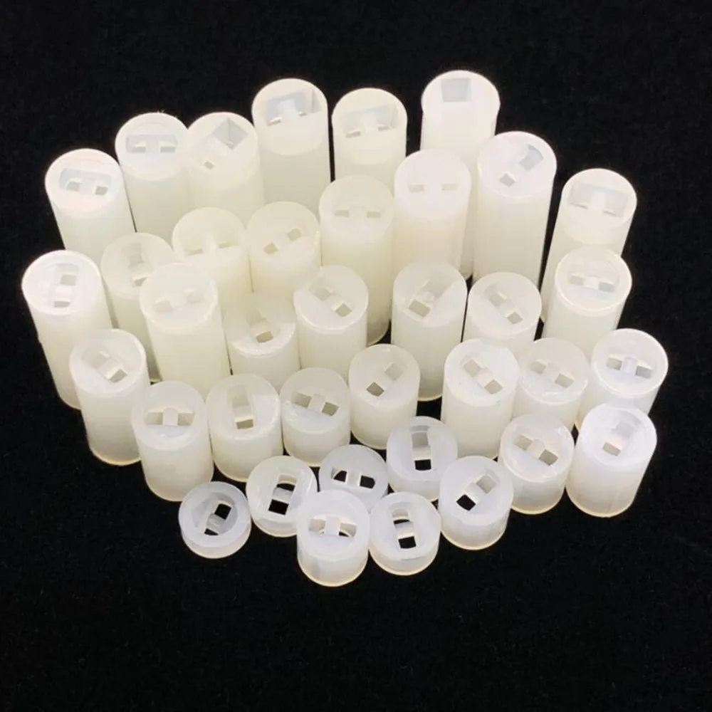 3MM 5MM H:3 4 5 6 7 8 9 10 11 12 13MM LED 원형 스페이서 나일론 지지대, 원통형 간격/절연 컬럼 ...