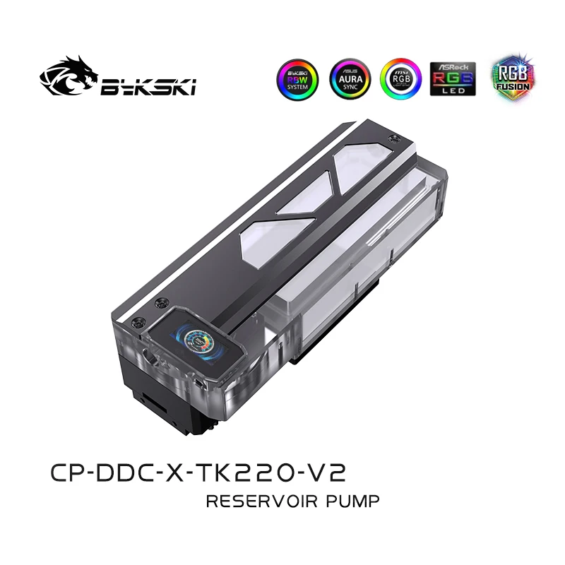 Bykski CP-DDC-X-TK220-V2 CP-DDC-X-TK180-V2 PC water cooling Square Pump ...