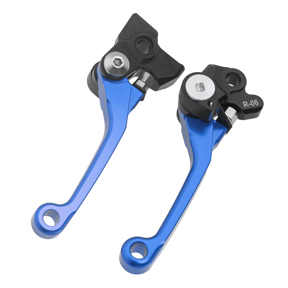 Motorcycle-Lever-Set-3-Finger-Pivot-Brake-Clutch-Handles-Motocross-for ...