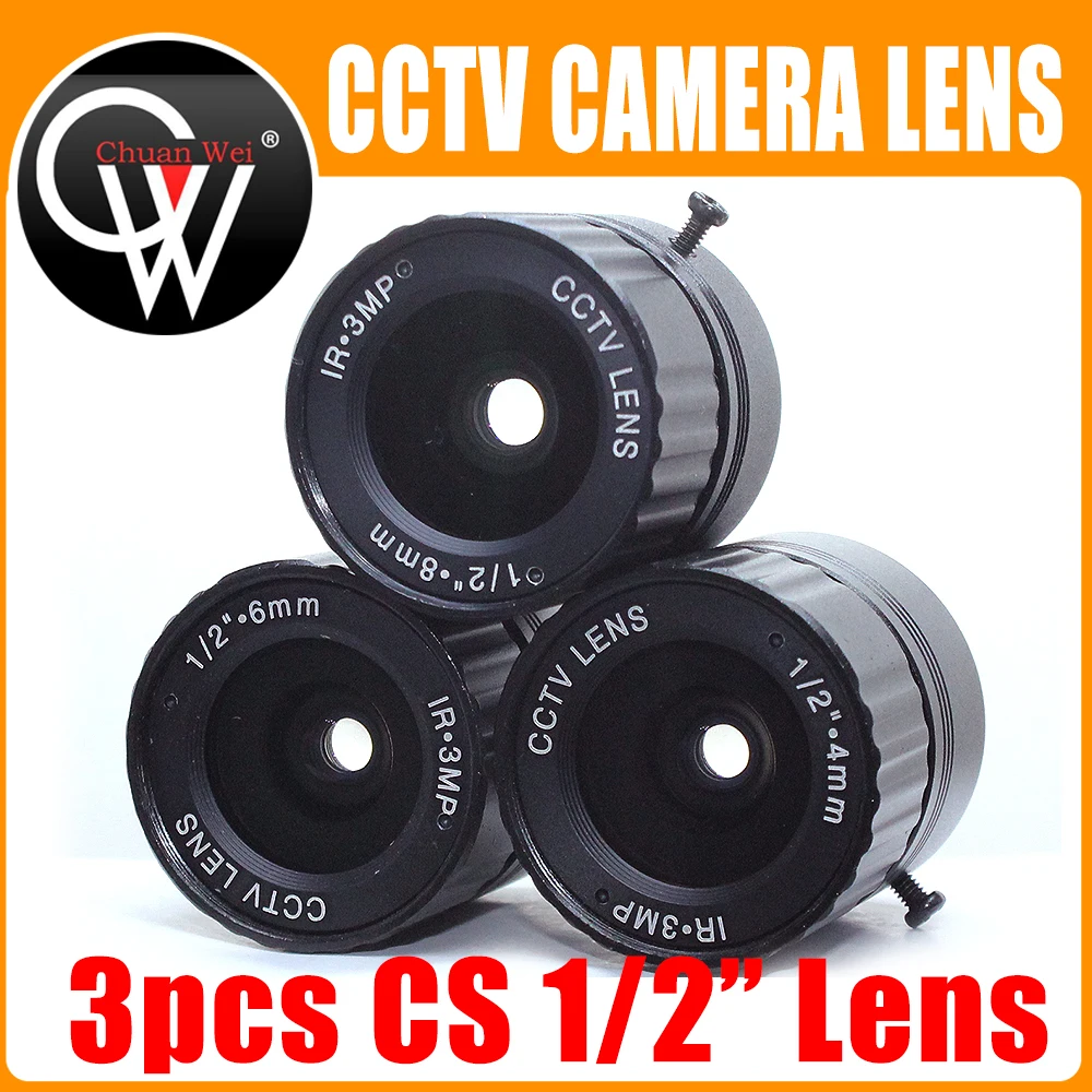 3pcs-lot-HD-3MP-CCTV-Lens-4mm-6mm-8mm-CS-Lens-3MP-for-HD-Security ...