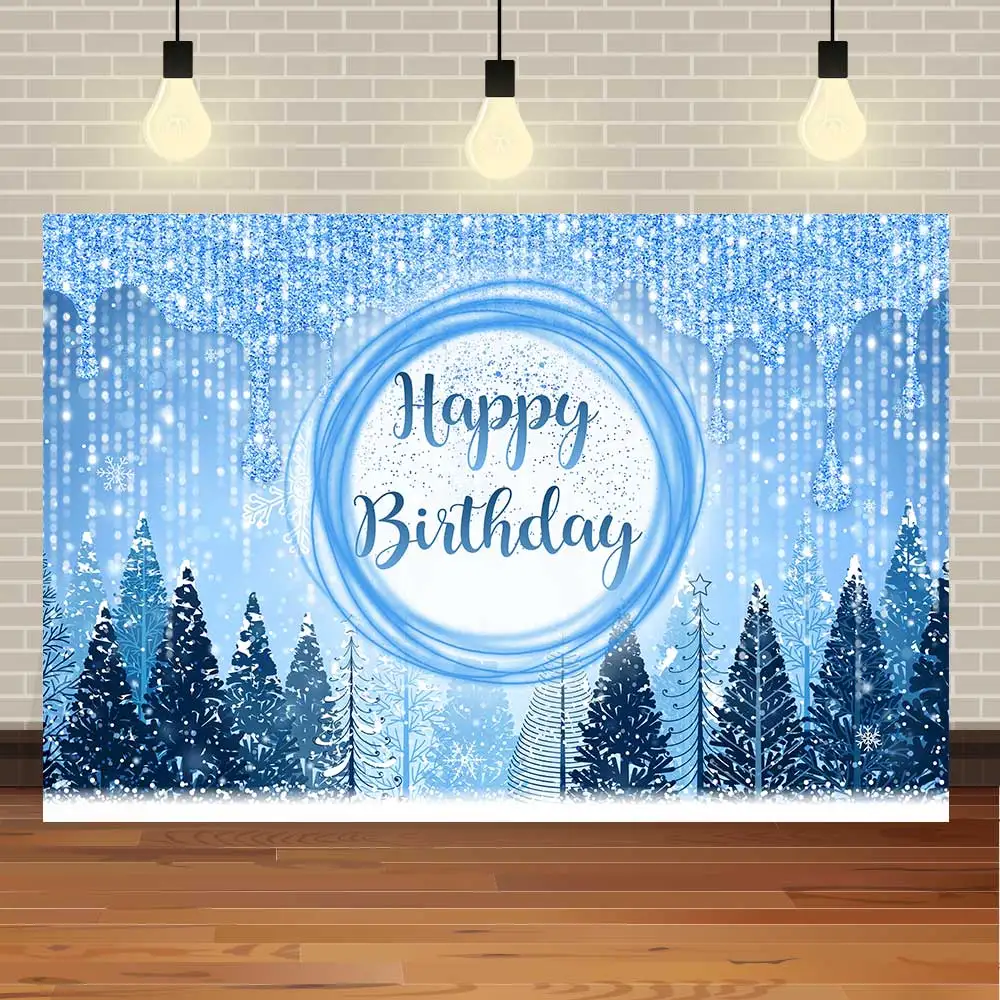 Winter Birthday Backgrounds