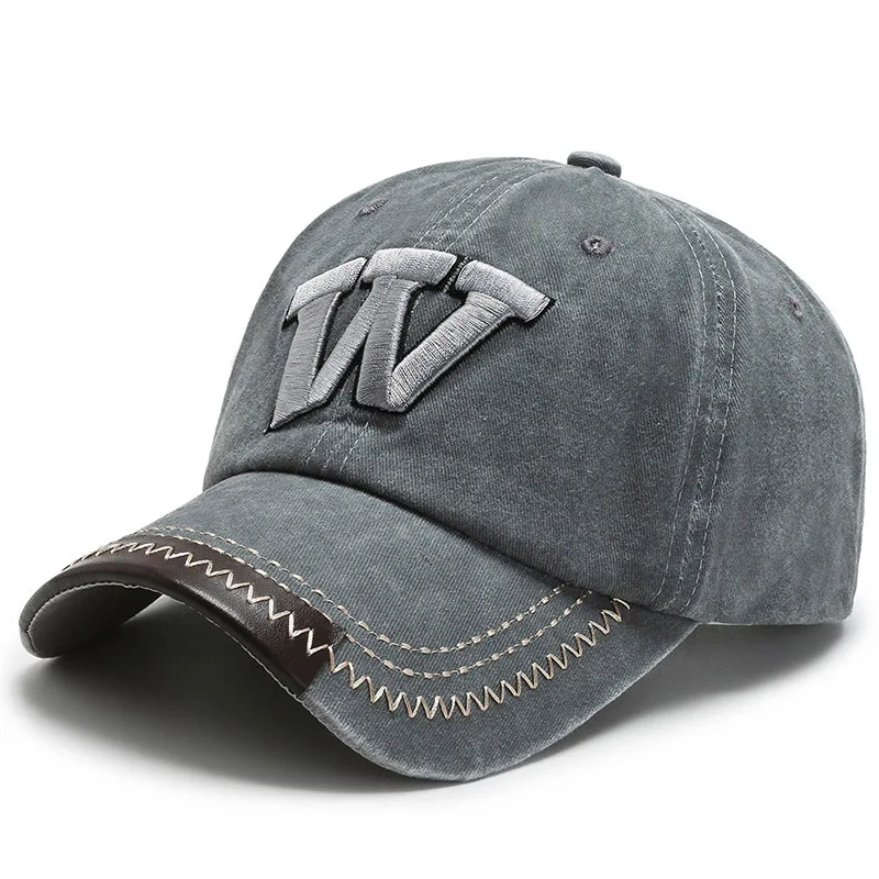 New Embroidery Do the Old Visor Men's Cap Women Travel Baseball Caps ...