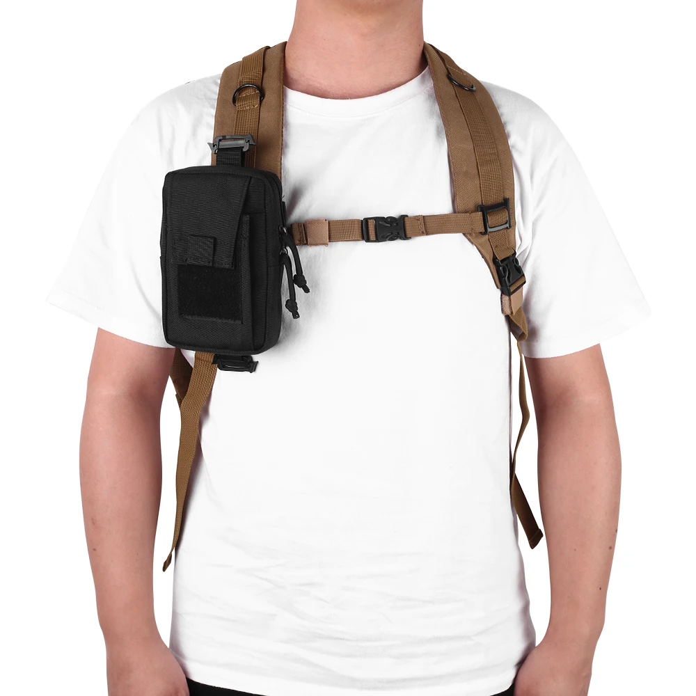 Mobile Phone Pouch Backpack | 1000d Tactical Molle Pouch | Tactical ...