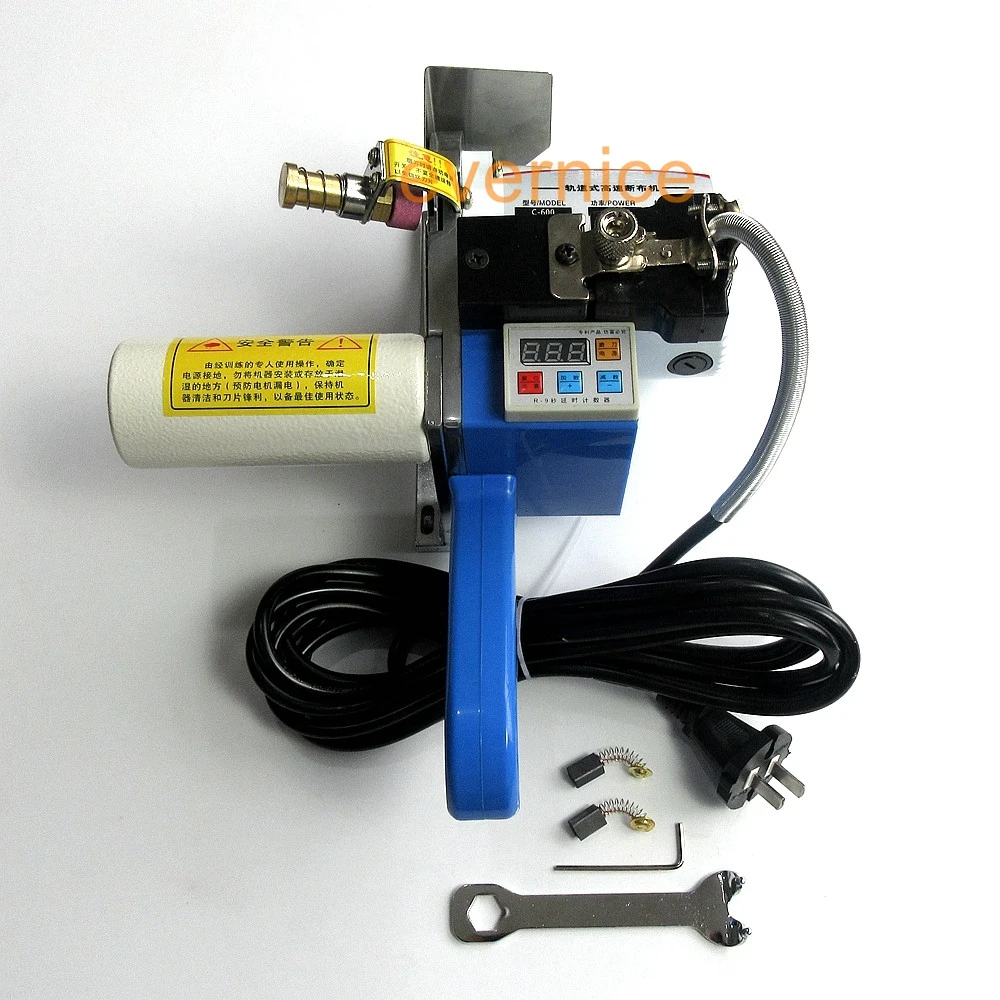 220V End Cloth Cutting Machine Rail Mounted Track Cloth End Cutter Tool ...