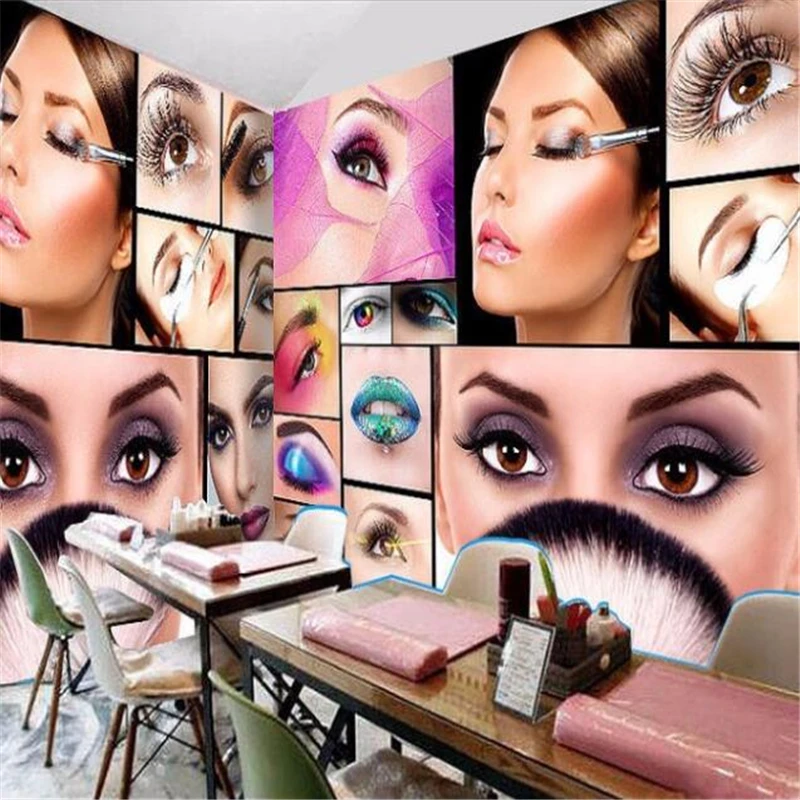 Makeup Collage Wallpaper