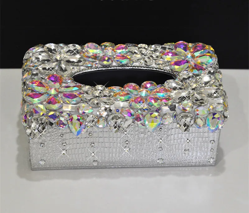 Luxury Europe Rectangle Home Tissue Box Napkin Dispenser Block Car ...