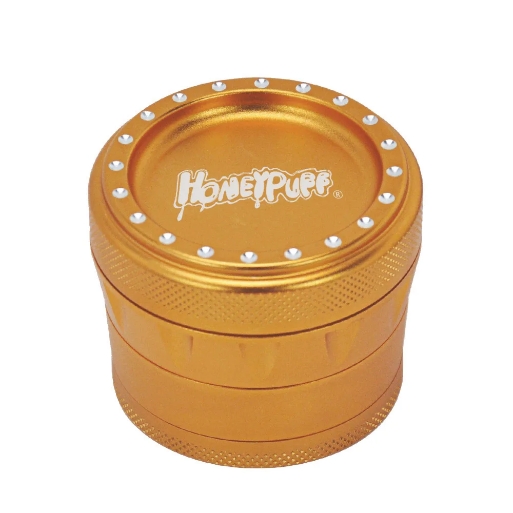 Honeypuff Drum Style Aluminium Grinder - BudSphere