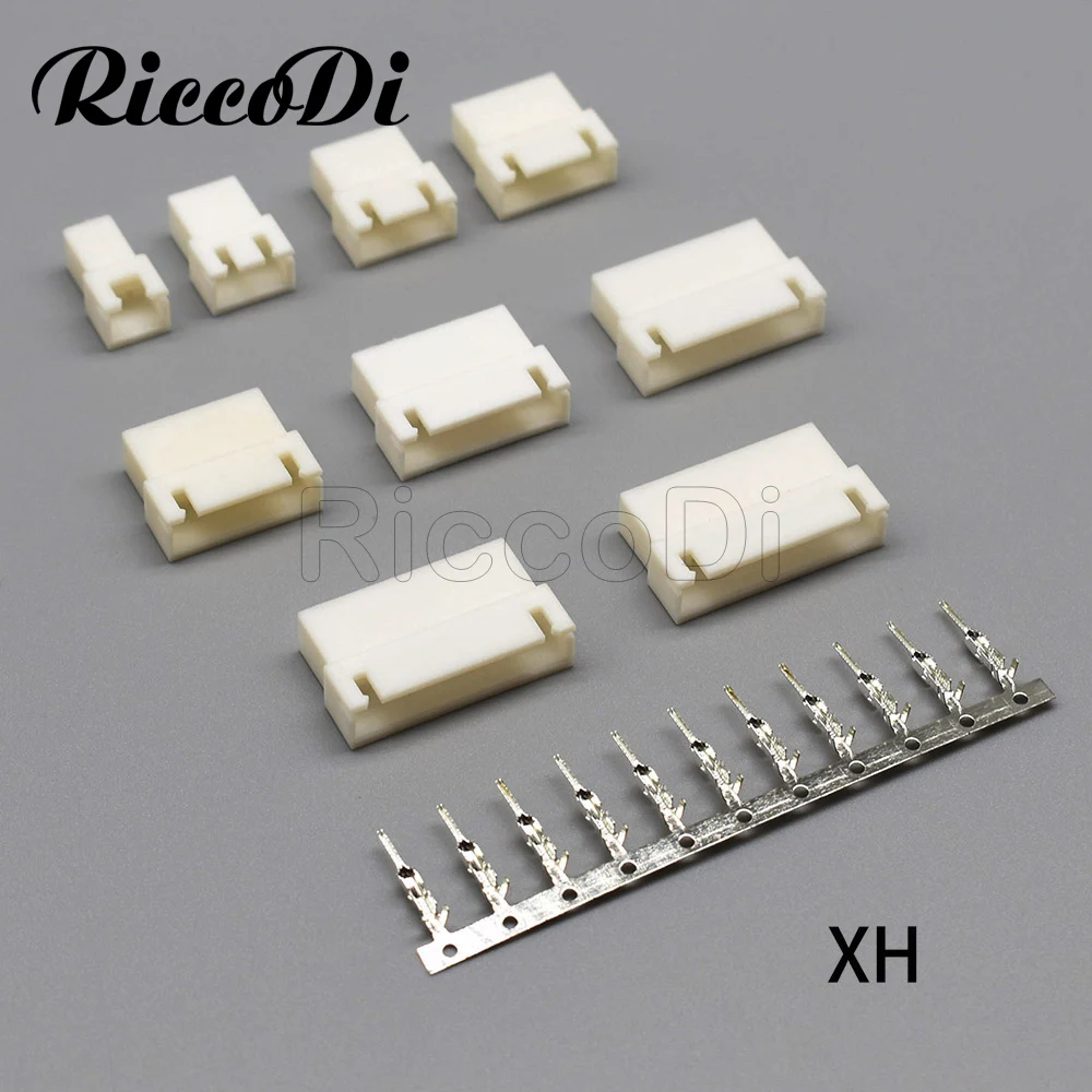 10/20/50 Factory Sell XH Connector White 2/3/4/5/6/7/8Pin 2.5MM XH Male ...
