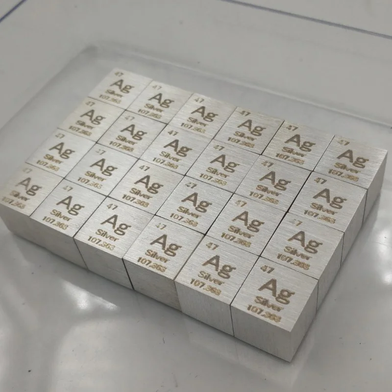 Pure Silver Element