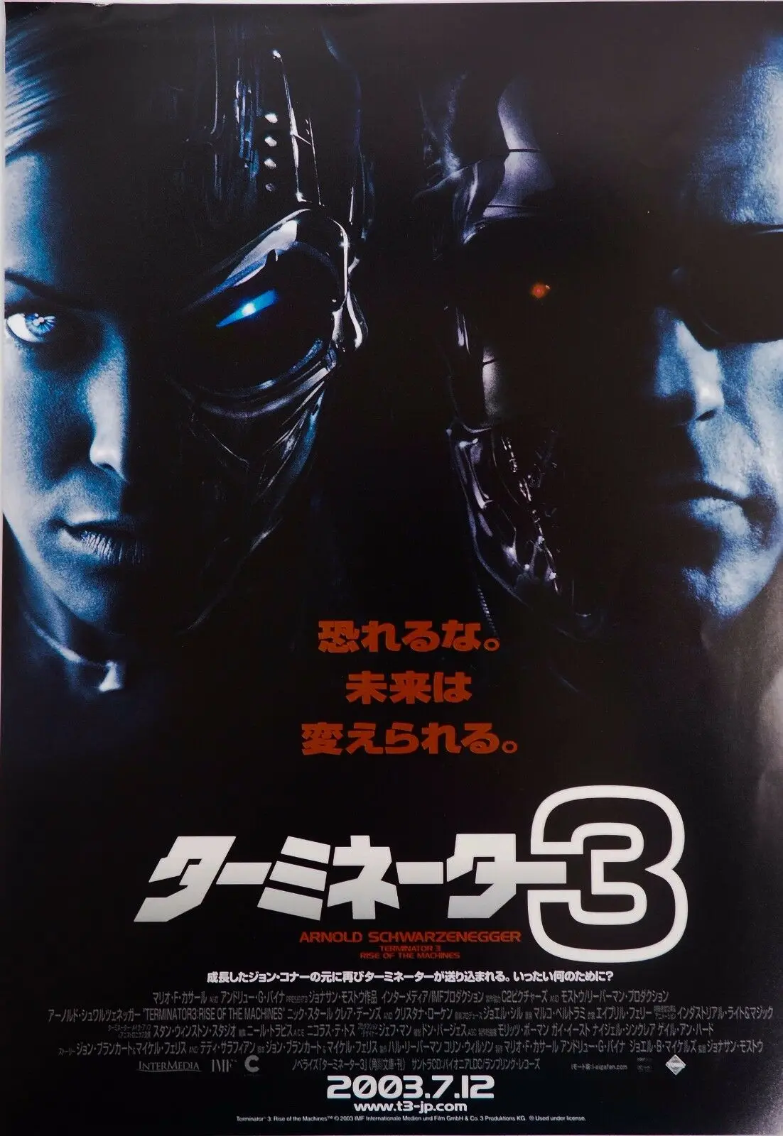 Terminator 3 Movie Poster