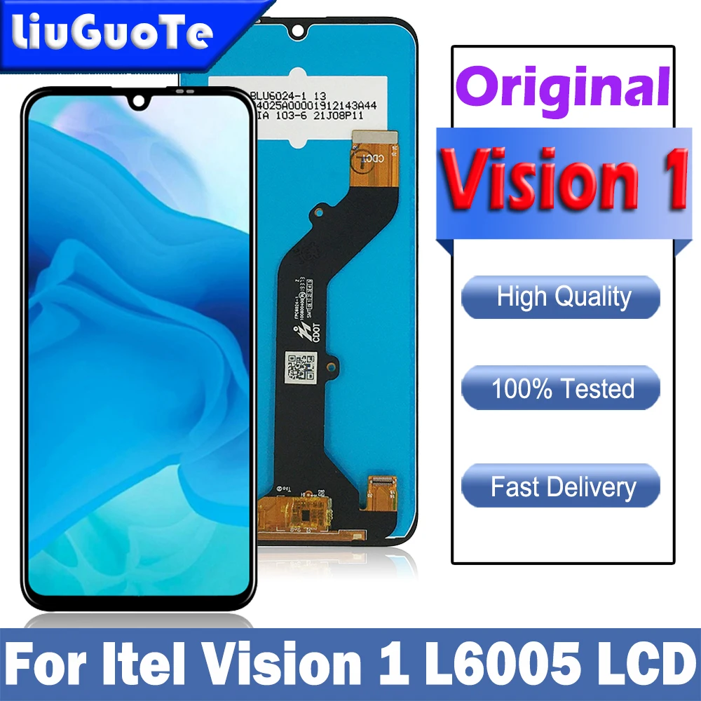 New-6-1-Original-LCD-For-Itel-Vision-1-L6005-LCD-Display-Touch-Screen ...