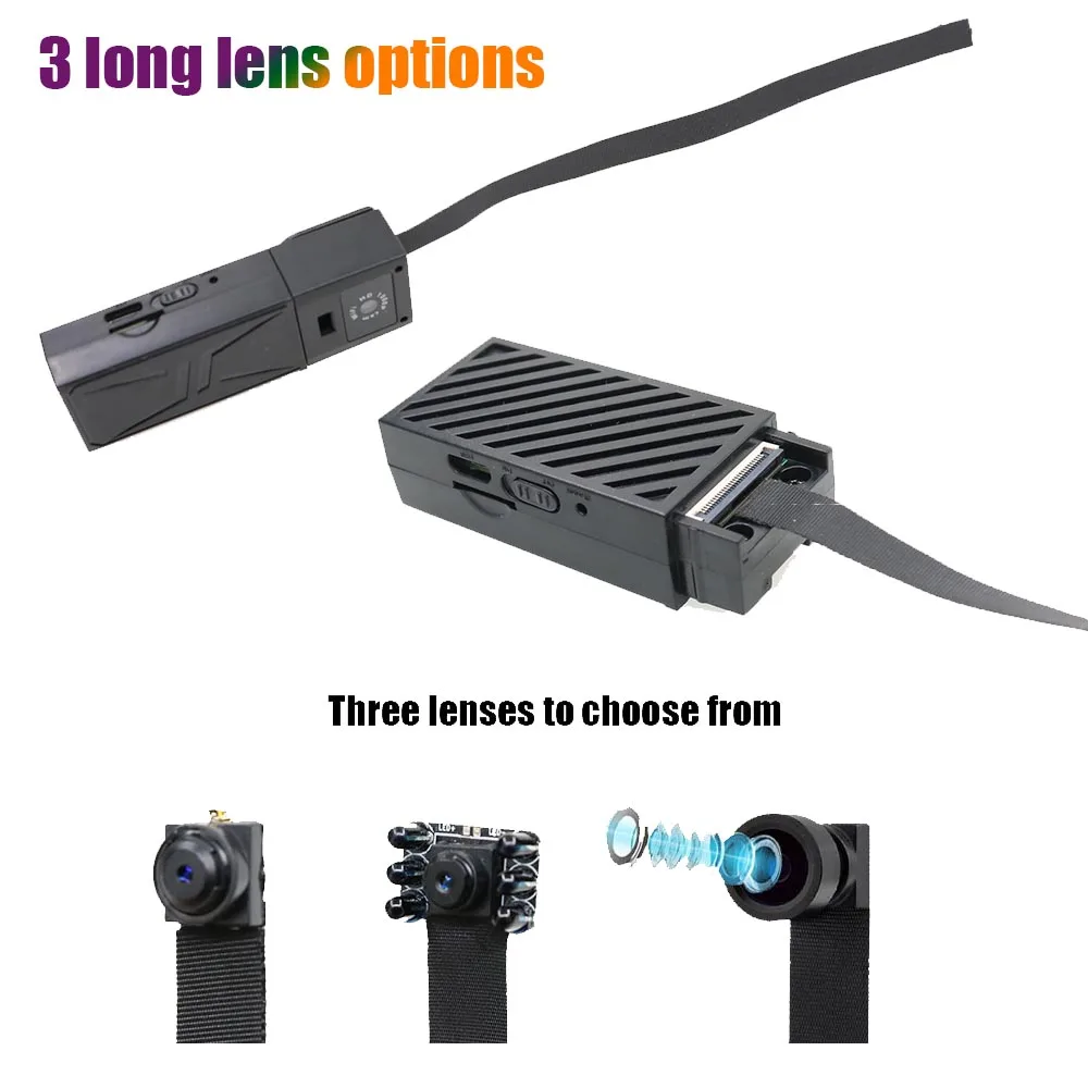 Caméra miniature,Mini caméra de surveillance Portable IP WiFi HD 1080P ...