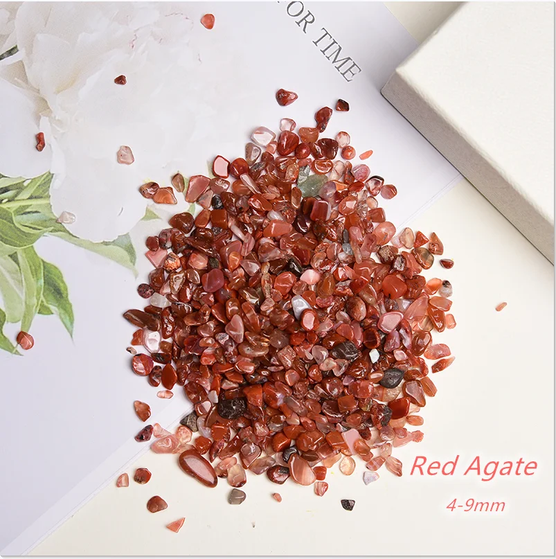 PIERRE VENDUE SEULE,Colours Agate-30g--Pierre de cristal de gravier ...