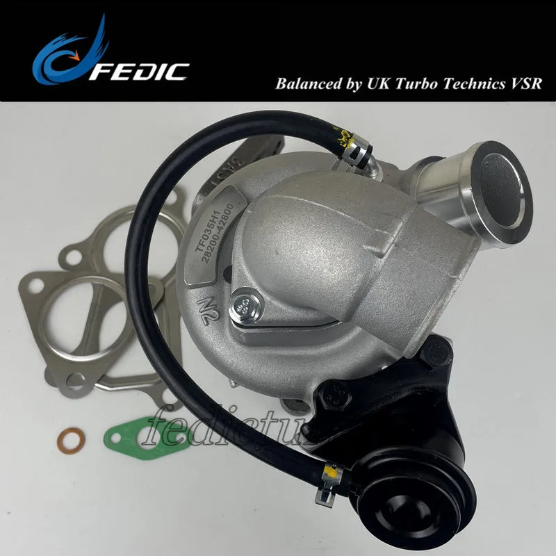 Turbocharger GT1749S 49135 04350 28200 42800 Turbine full turbo for ...
