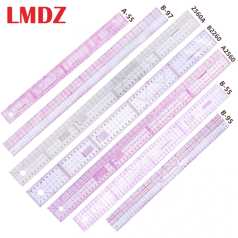 LMDZ-Sewing-Ruler-Tailor-Ruler-Sewing-Curve-Ruler-Double-Side-Metric ...