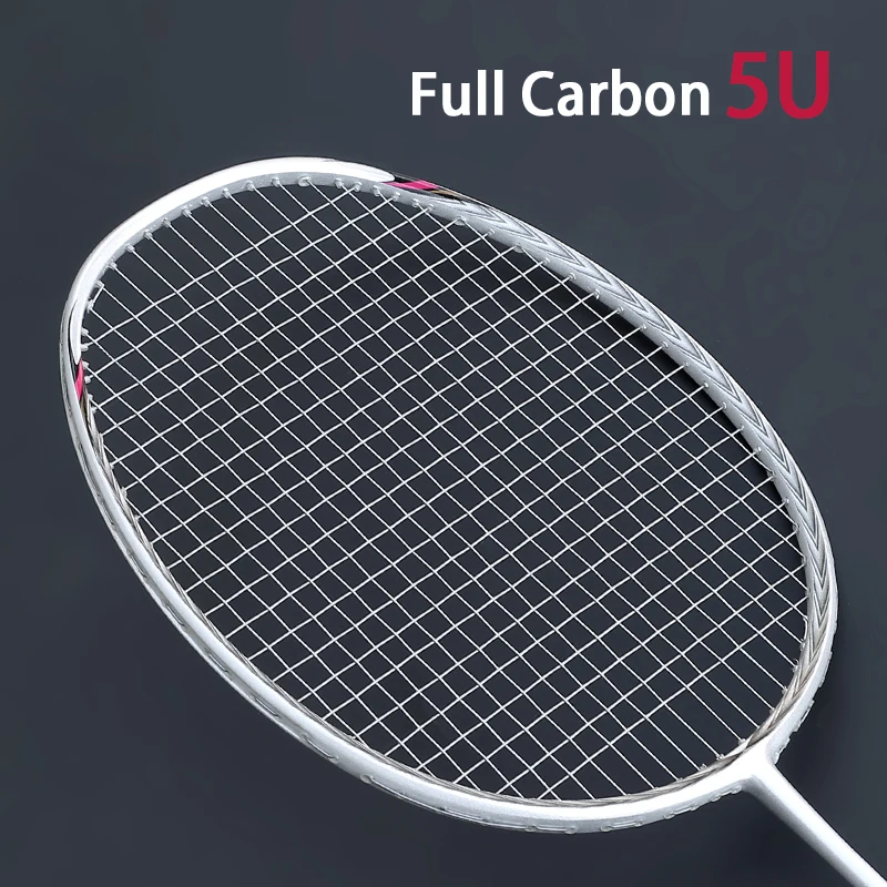 Profesyonel-karbon-Badminton-raketleri-pedal-s-per-hafif-5U-raket ...