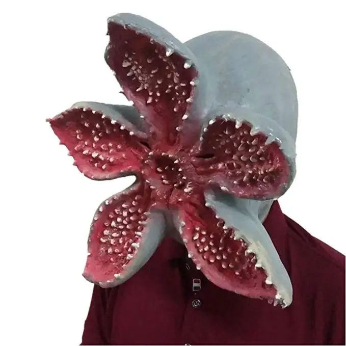 2019 Funny Stranger Things Monster Mask Latex Cosplay Costume Headgear ...