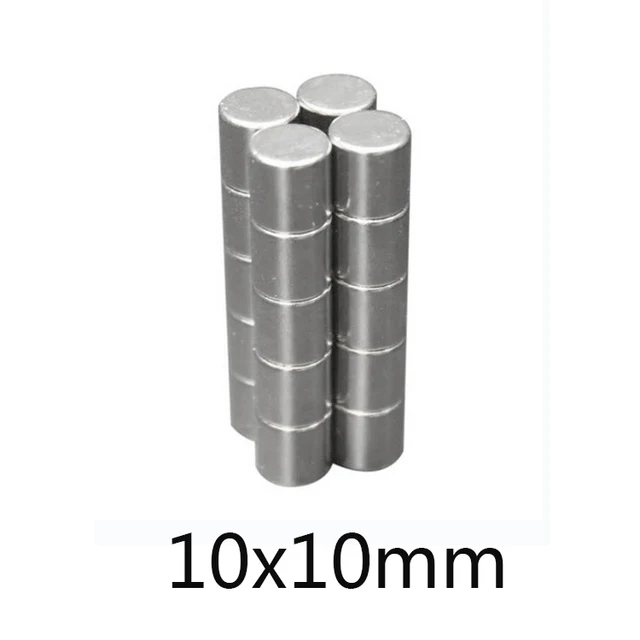 Neodymium Block Industrial Magnets Strong 10mm X 5mm - N52 Rare Earth ...