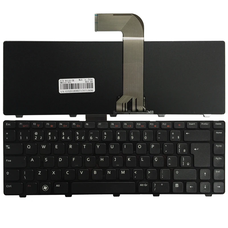 Brazil Br Keyboard For Dell Inspiron 14r N4110 M4110 N4050 M4040 N5050 ...