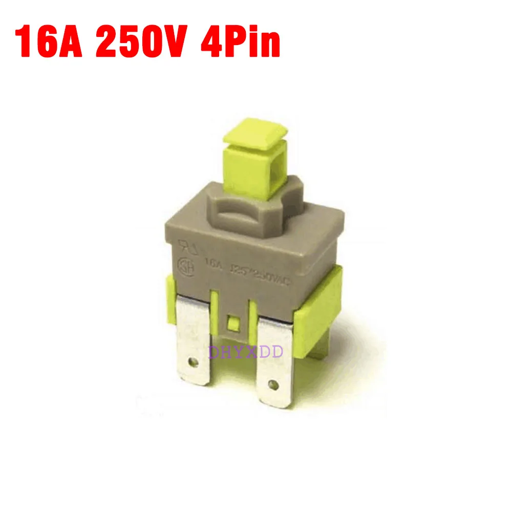 1Pcs-New-E-Switch-PA512C-Self-locking-Switch-4pin-Dishwasher-Vacuum ...