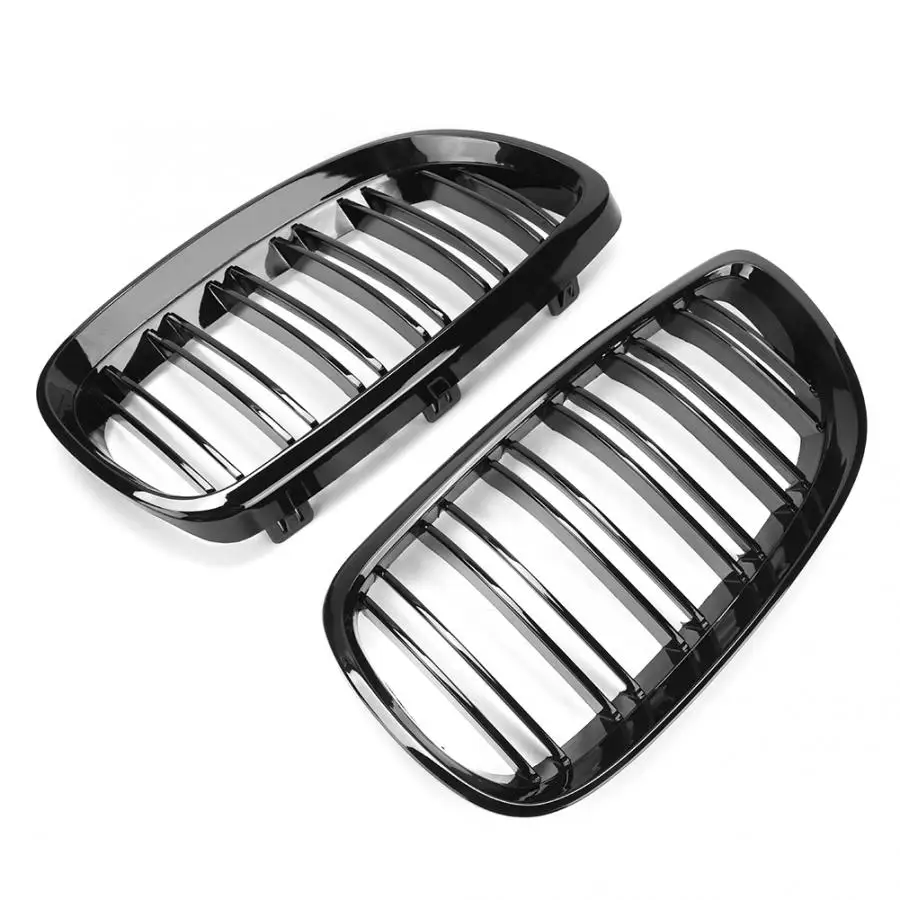 1 par preto brilhante grade dianteira do carro 51137157277 apto para ...