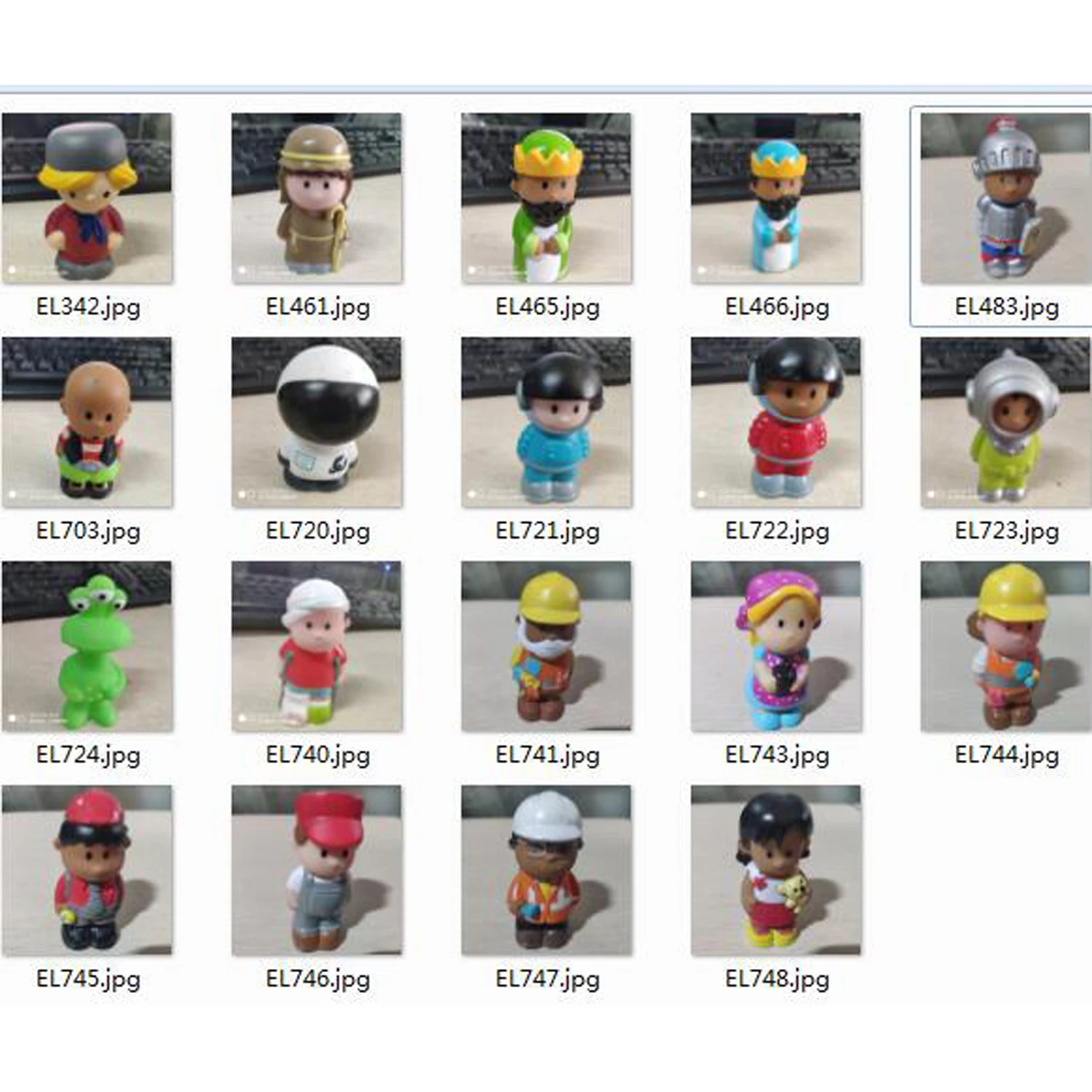 Worker People Figures | Construction Builder | Happy People | Elc ...