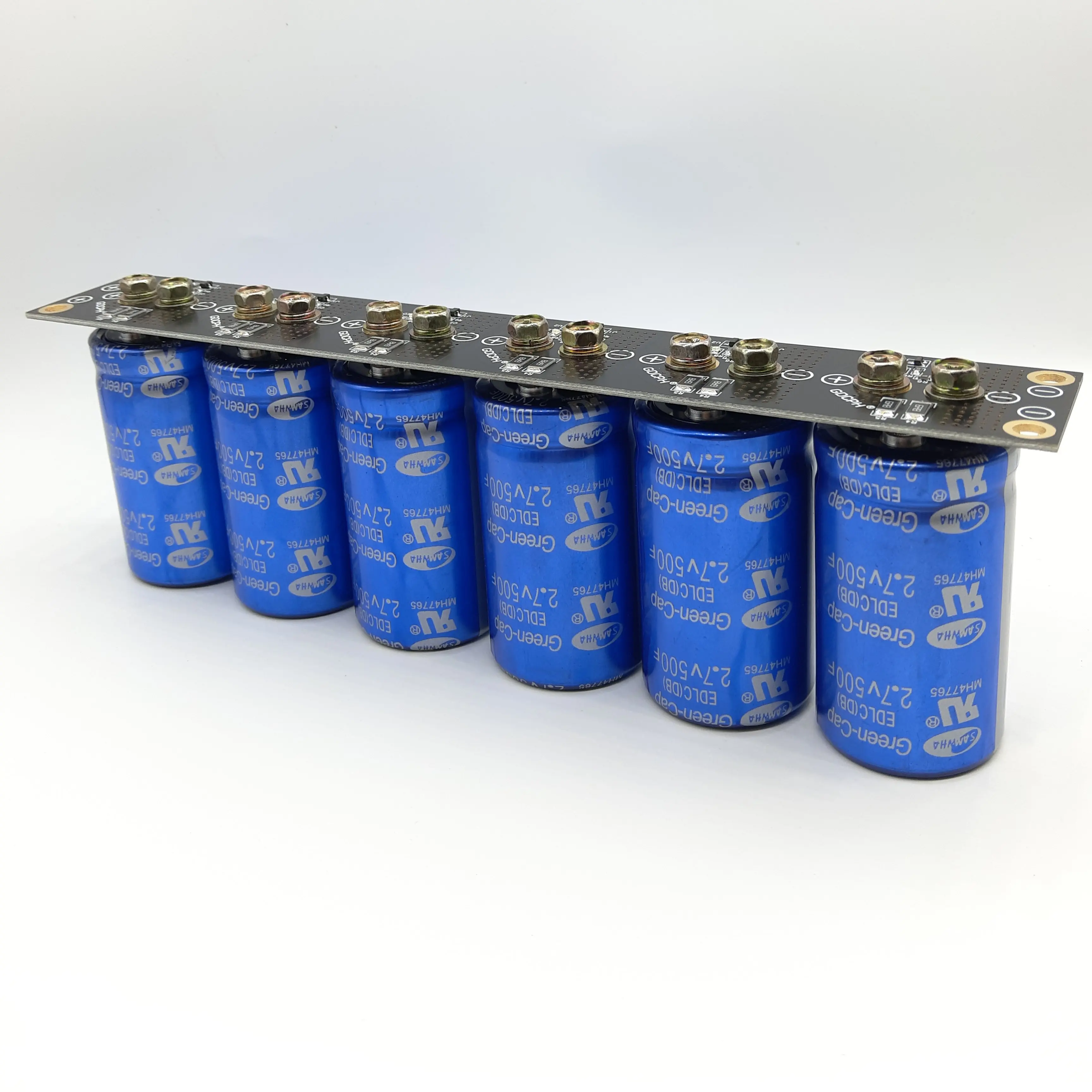 Samwha Green-cap Capacitor Farad 2.7v500f 6 Peças/1 Conjunto Super ...