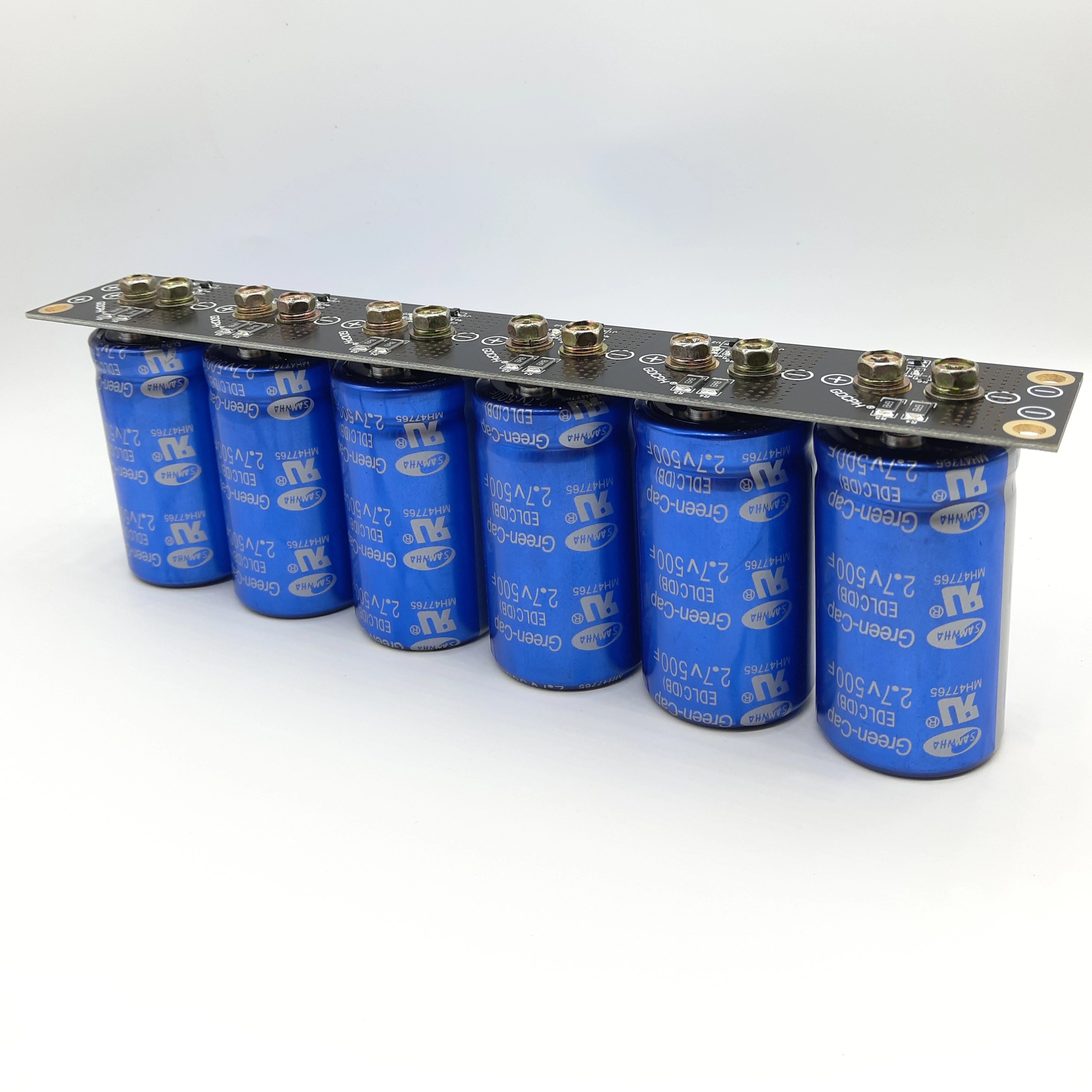 Samwha Green-cap Capacitor Farad 2.7v500f 6 Peças/1 Conjunto Super ...