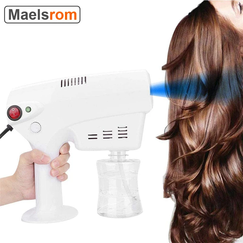 Portable Hair Care Nano Hydration Sprayer Hair Hot Dyeing Care Blue ...